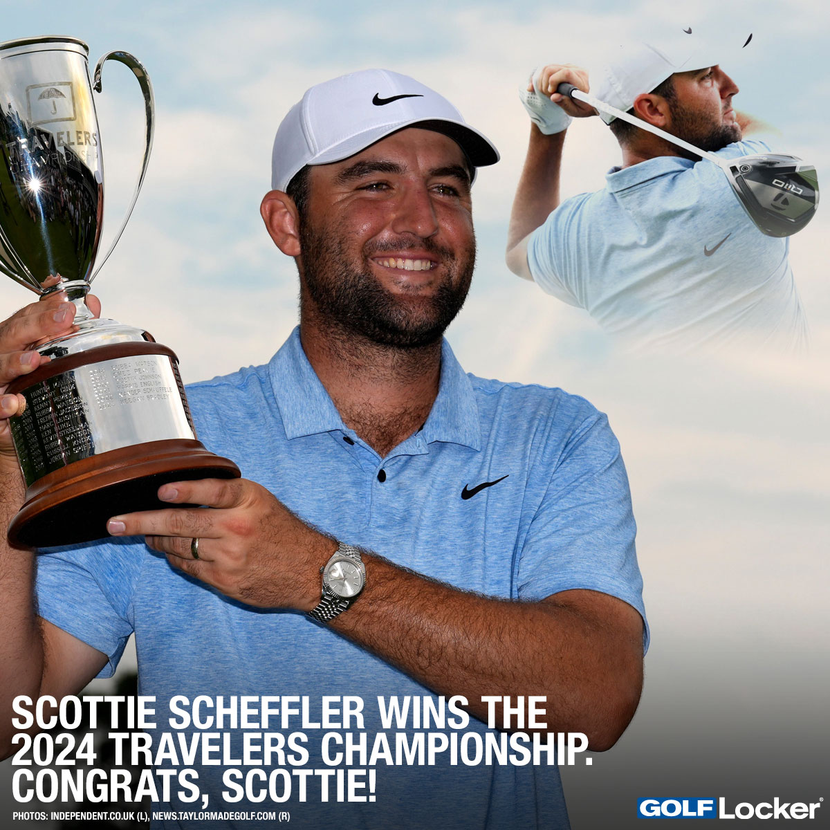 Instagram Feed from Golf Locker